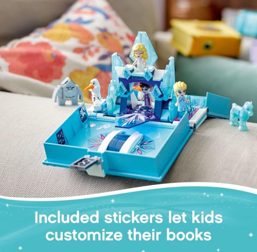 Action Figures Lego® ǀ Disney O Livro De Aventuras De Elsa E Nokk, Kit ...