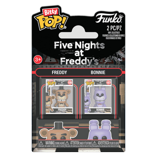 Funko Pop 2 Pack Bitty Freddy & Bonnie FNAF - Five Nights At Freddy's - #1