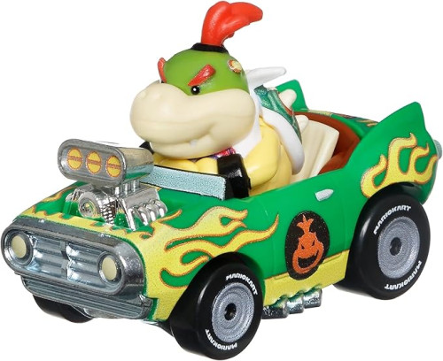 Action Figures Hot Wheels Bowser Jr. Flame Flyer - Mario Kart
