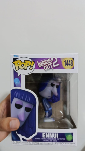 Amassado - Funko Pop 1448 Ennui ( Risco no Rosto ) - Veja Descrição ...