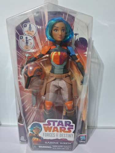 Action Figures Barbie Forces Of Destiny Sabine Wren Hasbro - Star Wars ...