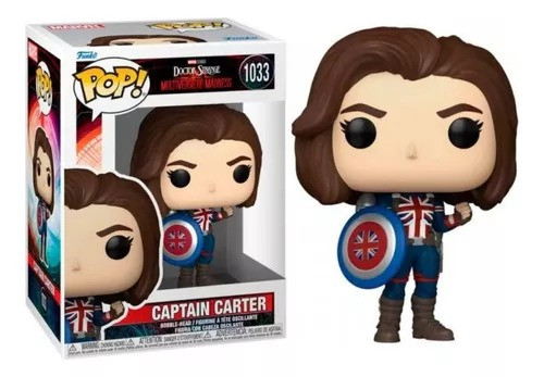 Funko Pop Captain Carter - Doctor Strange Multiverse Of Madness - #1033