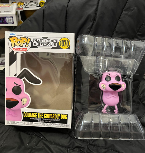 Funko Pop Courage the Cowardly Dog - Coragem, o Cão Covarde - Pop ...