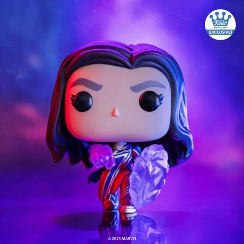 Funko Pop ! Ms. Marvel (embiggen Punch) - Exclusivo - MS MARVEL - #1256