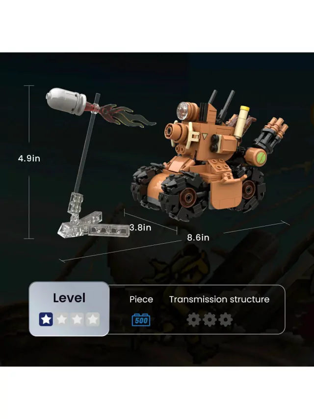 Action Figures Figura Metal Slug 3 Series SV-001 Type-R - Metal Slug ...