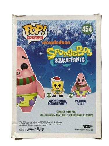 Funko Patrick Star - Caixa Amassada - Spongebob Squarepants - #454