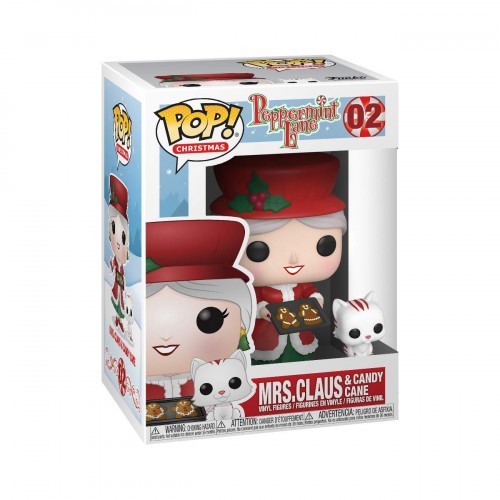 Funko Pop - Peppermint Lane - Mrs. Claus & Candy Cane - Peppermint Lane ...