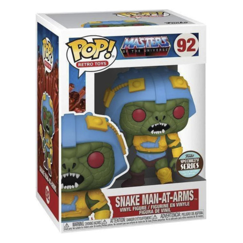 Funko Pop - Snake Man-at-arms - Masters Of The Universe - #92