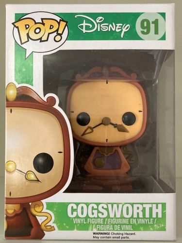 Funko Pop! Cogsworth - Disney - #91