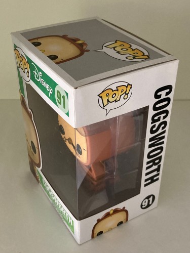 Funko Pop! Cogsworth - Disney - #91
