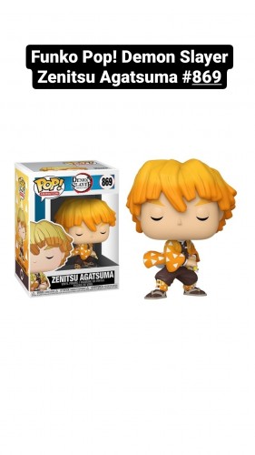 Funko Pop! Demon Slayer - Zenitsu Agatsuma - FUNKO POP - #869