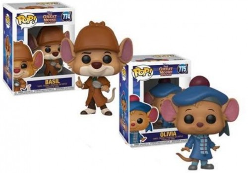 Funko Pop Disney Great Mouse Detective Basil Olivia Disney The Funko Pop Disney Great Mouse Detective Basil Olivia Disney The