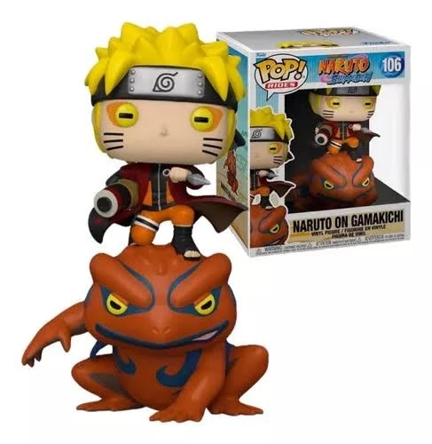 Funko Pop! Naruto Shippuden – Naruto On Gamakichi - Naruto Shippuden - #106