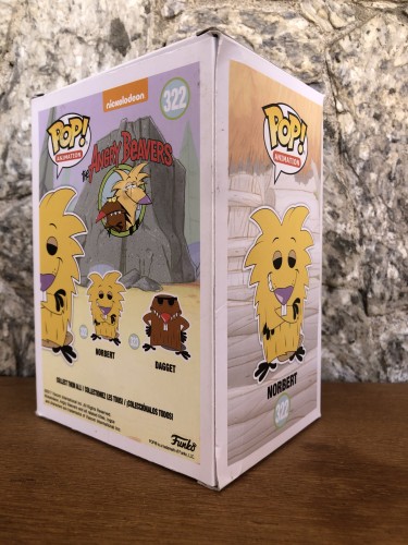 Funko Pop! Norbert 322 + Daggett 323 - Angry Beavers - Os Castores ...