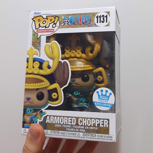 Funko Pop Armored Chopper (caixa Com Detalhe) - One Piece - #1131