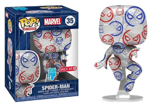 Funko Pop Art Series Spider Man * Exclusive Target * - Marvel - #35