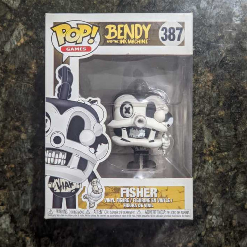 Funko Pop Bendy And The Ink Machine Fisher - Bendy And The Ink Machine ...