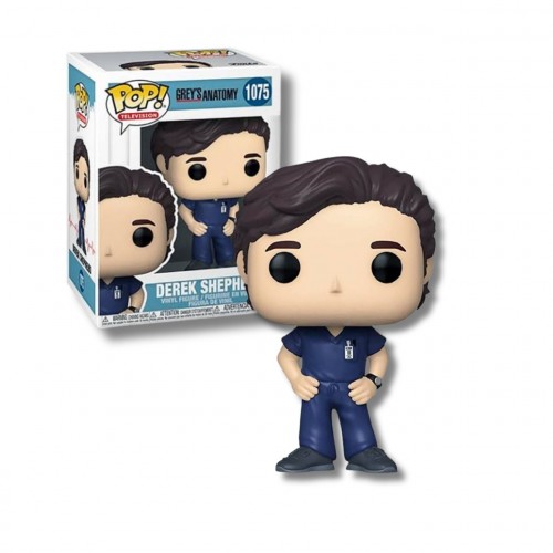 Funko Pop Derek Shepherd - Grey's Anatomy #1075 - Grey's Anatomy - #1075 Funko Pop Derek Shepherd - Grey's Anatomy #1075 - Grey's Anatomy - #1075