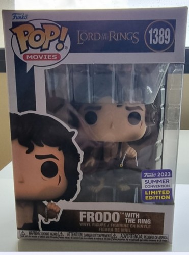 Funko Pop Frodo With The Ring - Summer Convention Exclusive - Lord Of ...