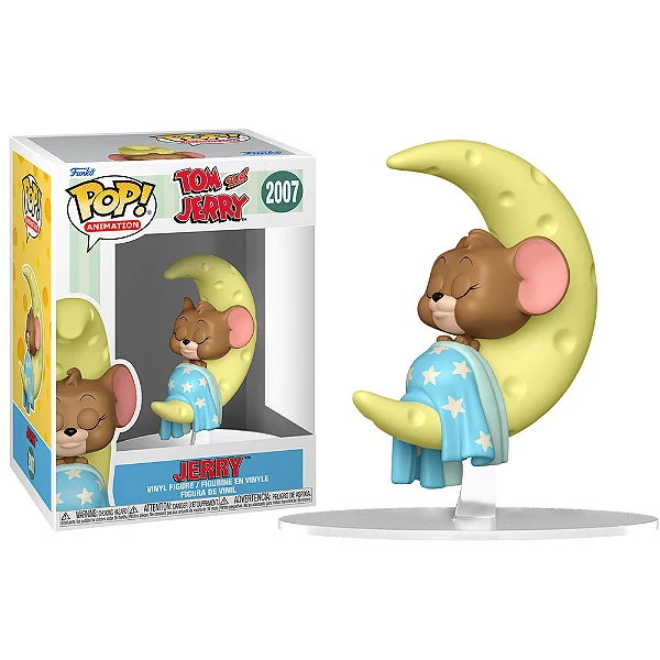Funko Pop Jerry on Cheese Moon - Tom & Jerry - #2007