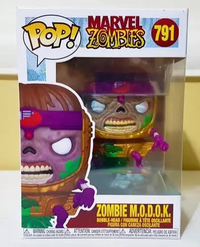 Funko Pop Marvel: Modok Zumbi Marvel Zombies - Marvel Zombies - #791