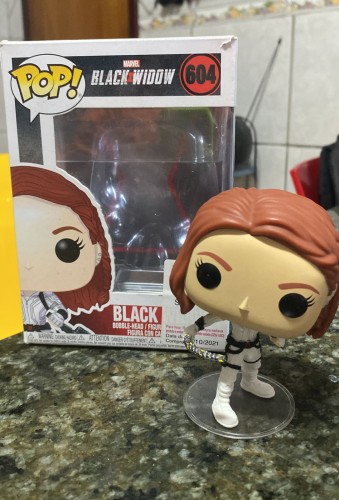 Funko Pop Marvel Black Widow (viúva Negra) - Black Widow #604 - Marvel ... Funko Pop Marvel Black Widow (viúva Negra) - Black Widow #604 - Marvel ...