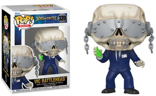 Funko Pop Megadeth - Vic Rattlehead - Rocks - #320