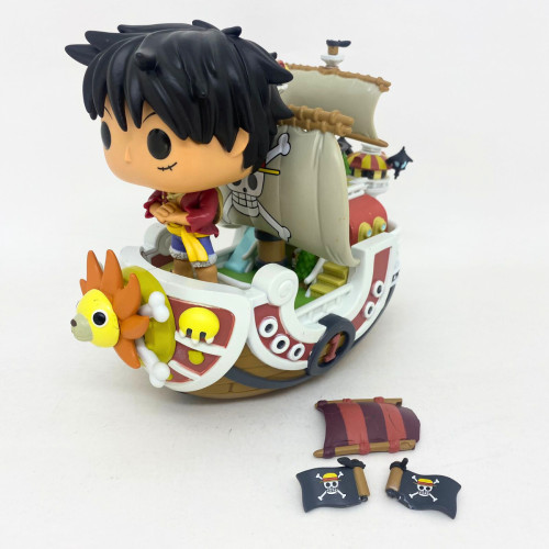 Funko Pop Rides: Luffy With Thousand Sunny #114 - One Piece - FUNKO POP ...