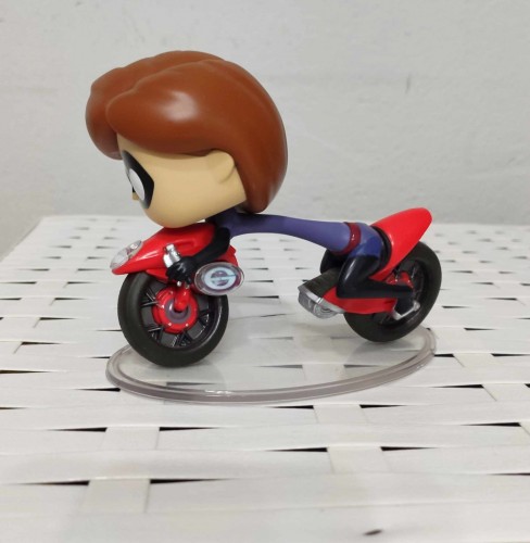 Funko Pop Rides Os Incríveis Mulher Elástica Na Moto 45 | FUNKO POP com ...
