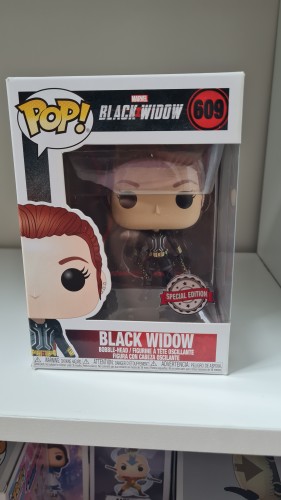 Funko Pop Viúva Negra (black Widow) - Marvel - #609 Funko Pop Viúva Negra (black Widow) - Marvel - #609