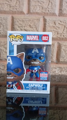 Funko Pop Capwolf Sumer Convention 2021 - Marvel - #882