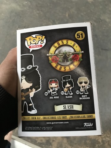 Funko Pop Guns•n•rose Slash - FUNKO POP - #51