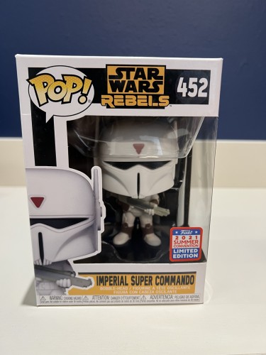 Funko Pop Imperial Super Commando - Star Wars Rebels - #452
