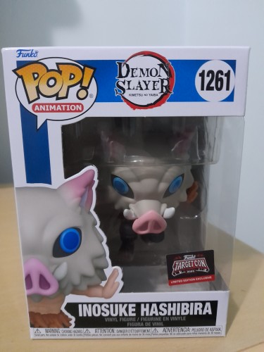 Funko Pop Inosuke Hashibira ( Target Con 2022) - Demon Slayer - #1261