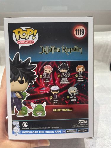 Funko Pop Megumi Fushiguro with toads exclusivo Barnes & Nobles ...