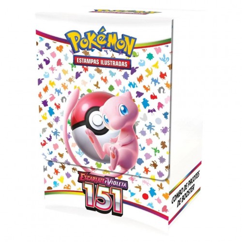 Mini Booster Box - Pokémon Escarlate E Violeta 151 - Pokemon