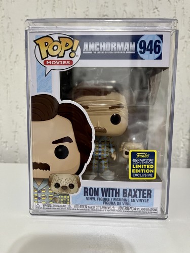 Funko Pop Ron With Baxter - Anchorman - #946