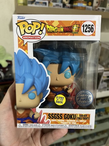 Funko Pop Ssgss Goku - Dragon Ball Super - #1256
