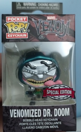Funko Pop Venomized Human Torch Glows In The Dark - Venom - #691